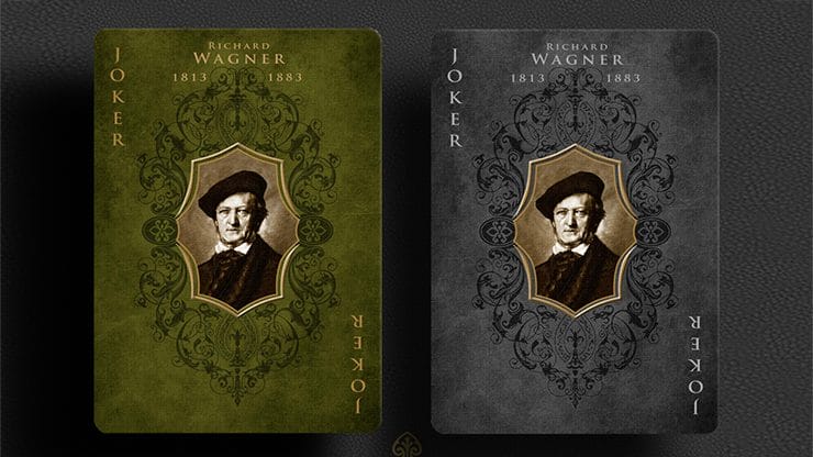 Richard Wagner (Composers) Playing Cards - usa magic shop