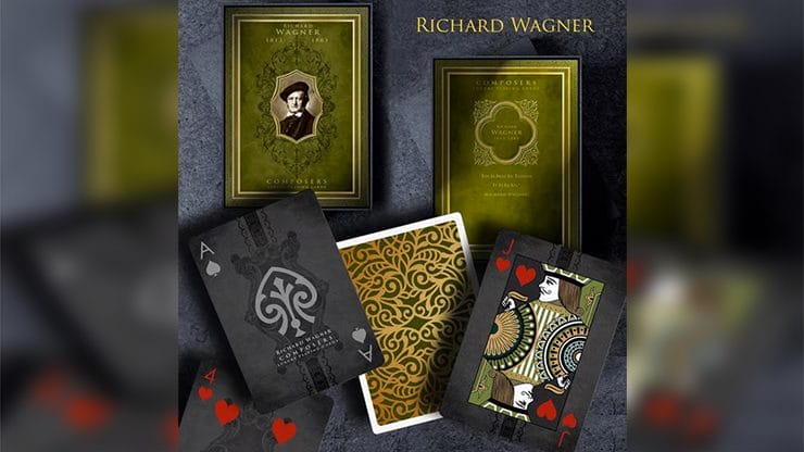 Richard Wagner (Composers) Playing Cards - usa magic shop