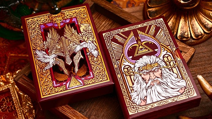 The Norse Myths Series (Odin) Playing Cards - usa magic shop