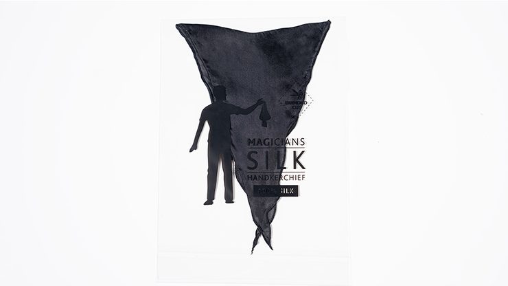 PRO SILK DIAMOND CUT BLACK 6" by Murphy's Magic - usa magic shop